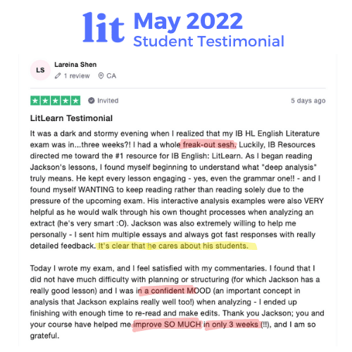 IB English Higher Level Essay HLE Explained LitLearn IB English Higher Level Essay HLE Explained LitLearn